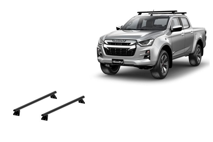 Isuzu D-Max Dual Cab (2020 - Current) Trademax Crossbars X 2 ...
